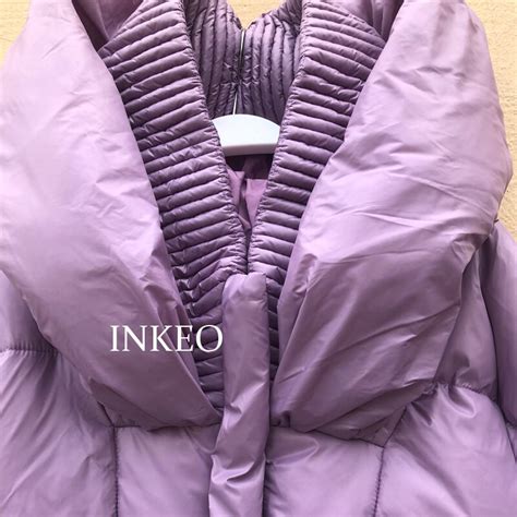 Badu Bg Зимно пухено яке с качулка за 2022г Топло дамско кафяво овръст дълго палто с памучна