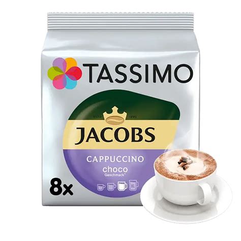 Capsule Cafea Jacobs Tassimo Choco Cappuccino 40 Bauturi X 190 Ml