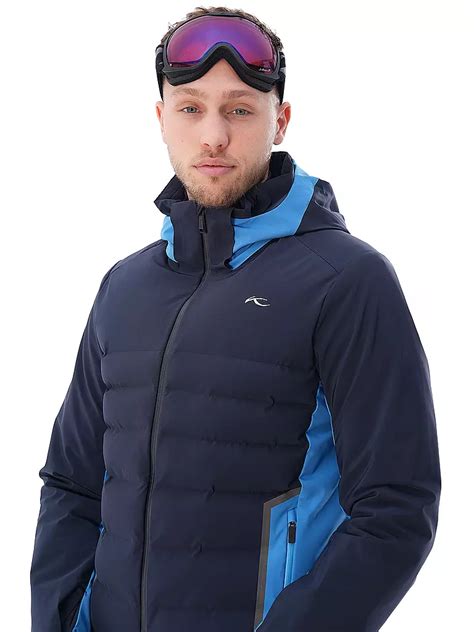 Kjus Herren Skijacke Green Line Dunkelblau