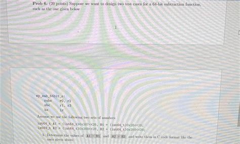Solved Prob 6 20 Points Suppose We Want To Design Two