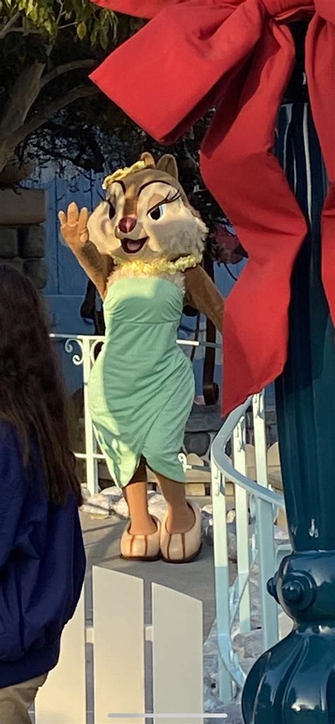 Girl Chipmunks Chip And Dale
