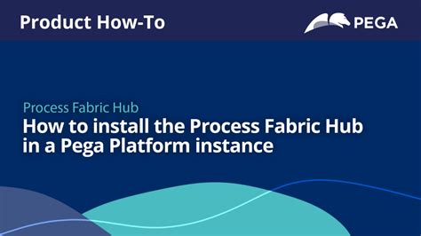 How To Delete An Application From The Pega Process Fabric Hub Pega