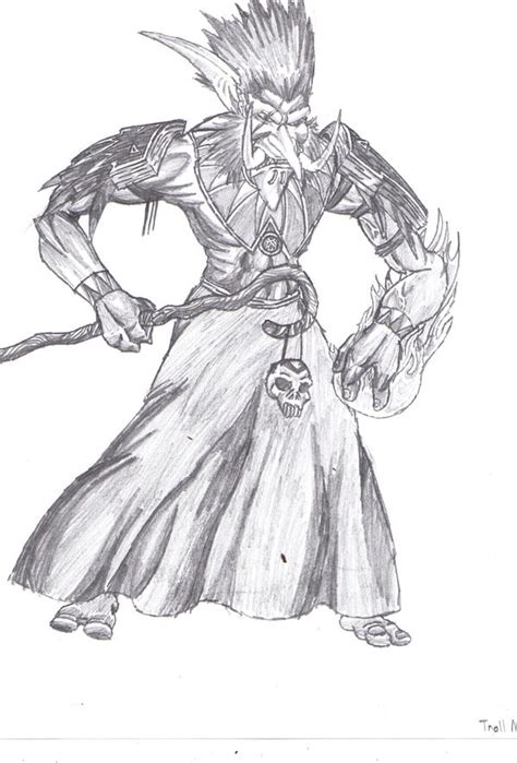 Troll Mage By Genzetsu On Deviantart