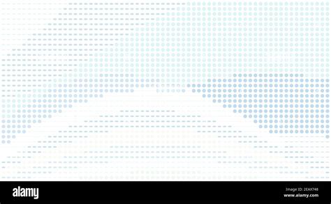 Abstract Minimal Dotted Background With Light Bluish Unsaturated Dots Simple Vector Graphic