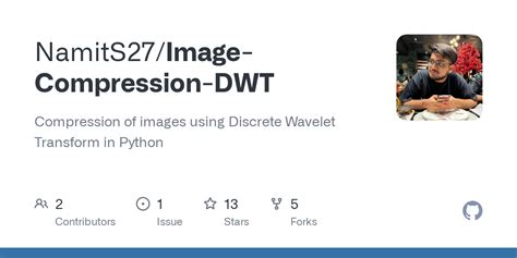 Github Namits27image Compression Dwt Compression Of Images Using