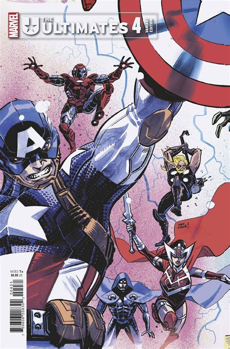 The Ultimates 4 Wes Craig Connect Cover Fresh Comics