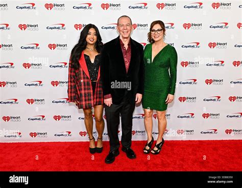 Medha Gandhi Left Elvis Duran And Danielle Monaro Attend Z100s