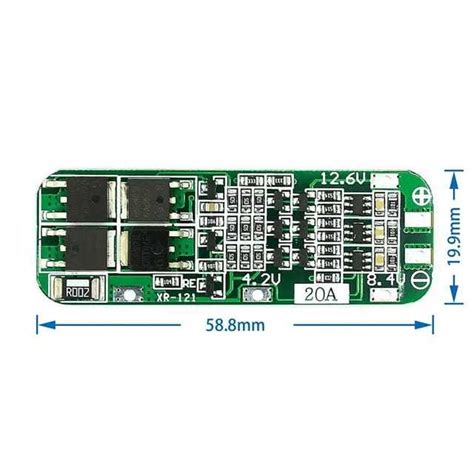 Type C Charging Module 37v Lithium Battery And 18650 Cell Darazpk