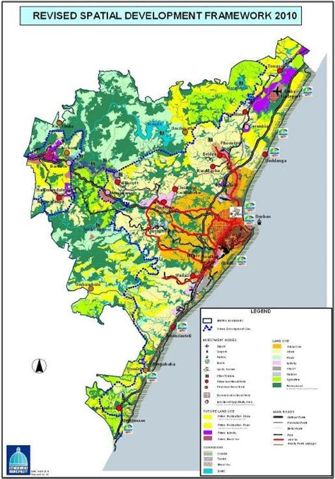 Ethekwini Spatial Development Framework 2010 Download Scientific Diagram