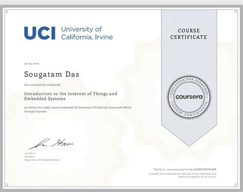 Sougatam Das On Linkedin Coursera Iot Embeddedsystems