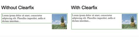 How Do I Clear Floats With Clearfix W3babes Com