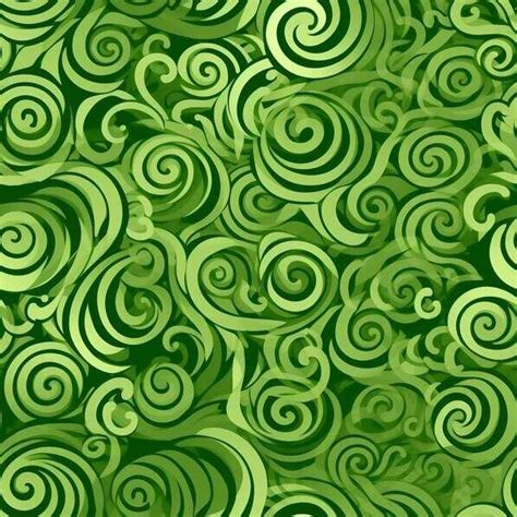 Download Green Seamless Swirl Pattern Background Patterns Online
