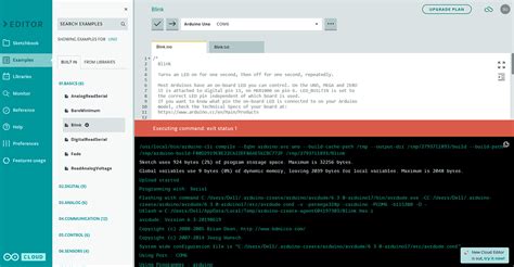 Executing Command Exit Status Uploading Arduino Forum