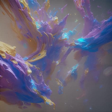 Premium Photo D Rendering Abstract Cloud Particle Fractal Background