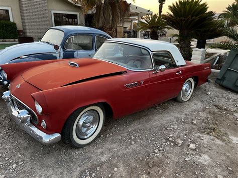 1955 Ford Thunderbird Coupe Red For Sale