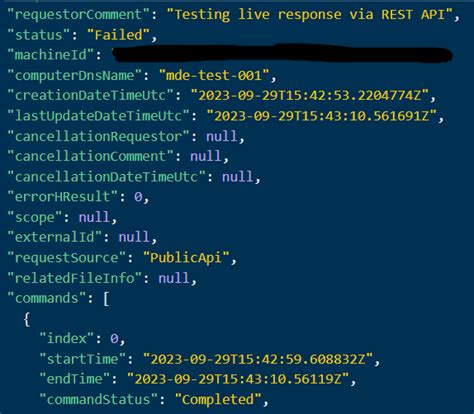 Live Response Api Getfile Stuck In Pending And Fails Microsoft