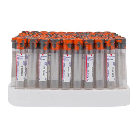 Bd Vacutainer Sst Tubes 16 X 100 Mm 8 5ml Conventional Paper Label