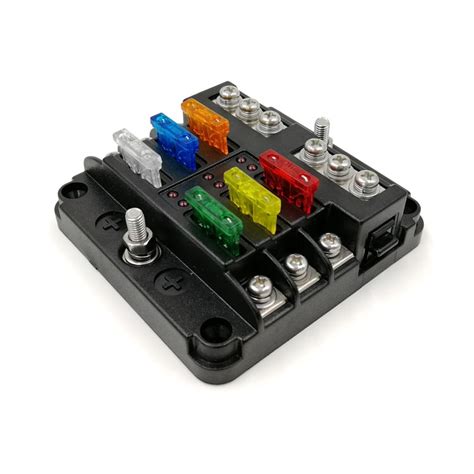 Factory Directly Circuit Automotive Fuse Block With Negative Bus
