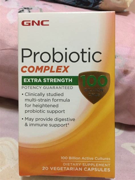 Gnc Probiotic Complex 100 Billion Cfus Everything Else On Carousell