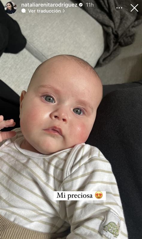 Arenita Enseña Tiernas Fotos De Su Hija Luisa Bach Mira Lo Grande Que Está La Pequeña