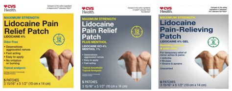 Cvs Lidocaine Patches Far From ‘maximum Strength Class Action Claims
