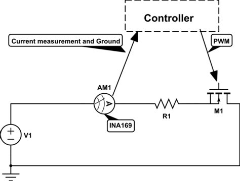 Ground Current Sensing Problems In PWM Switching Circuit Electrical Engineering Stack Exchange