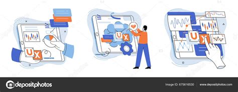 Application Testing Metaphor Vector Illustration Software Testing