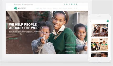 Visualmodo Nonprofit Wordpress Theme 128 Biggest Collection Of Gpl Themes Plugins Templates