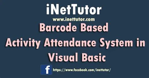 Barcode Based Activity Attendance System In Visual Basic