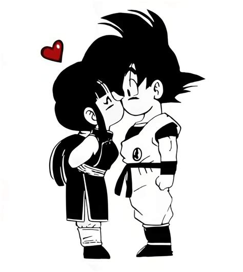 Chihi×goku Dragon Ball Painting Goku Dragon Ball Artwork