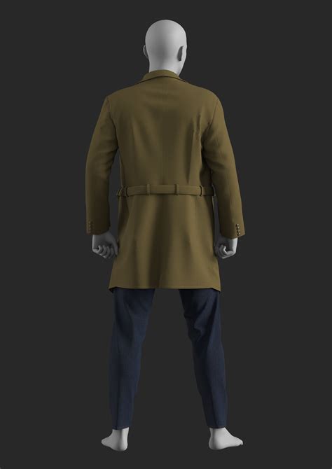 Artstation Mens Outfit 36 Marvelous Clo Project File Game Assets