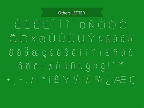 Leaf Font Design Cuts