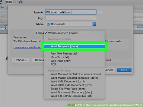 Microsoft Word Macro Enabled Template 6 Ways To Use Document Templates
