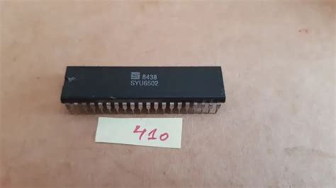 8 Bit Microprocessor Cmos Syu6502 Synertek £1079 Picclick Uk