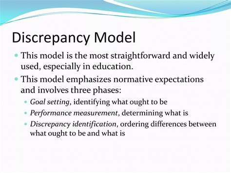 Discrepancy Evaluation Modelpdf