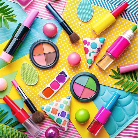 Mockup Template Beauty Cosmetics Products Premium Ai Generated Image