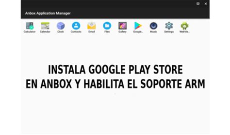 Google Play Store Install It On Anbox And Enable ARM Support