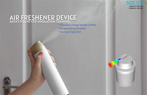 Air Freshener Spray Device Cfd Simulation Mr Cfd