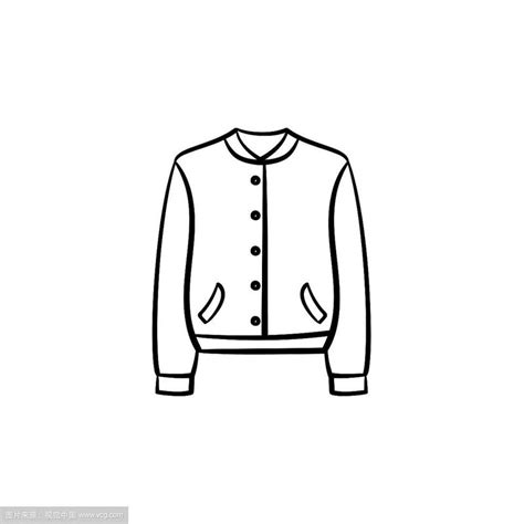 夹克简笔画画法视频（漂亮10张） 简笔画图片大全