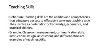 Ppt Week 4 Teaching Approaches Strategies Methods Techniques Pdf