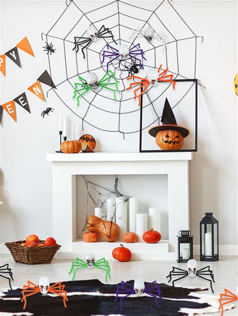 1pc Red Eyed Skull Ghost Spider Halloween Party Decorations Haunted
