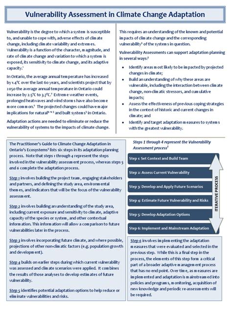 Assessing Vulnerabilities A Review Of Key Vulnerability Assessment Processes And Examples From