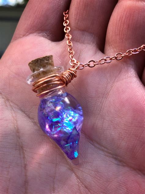 Specimen Bottle Necklace At Wilma Aron Blog