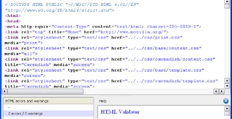 برنامج لتصحيح و تدقيق أكواد Html And Css