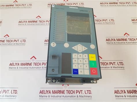 Siemens Ut Siprotec Transformer Protection Relay Aeliya Marine