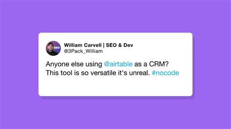Airtable On Linkedin Nocode Crm