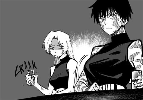 Zenin Maki And Tsukumo Yuki Jujutsu Kaisen Drawn By Dingotoad Danbooru