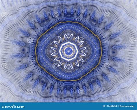 Kaleidoscope Pattern Abstract Background Geometrical Symmetrical Ornament Design Stock