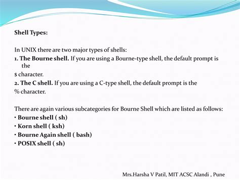Shell Scripting And Programmingpptx