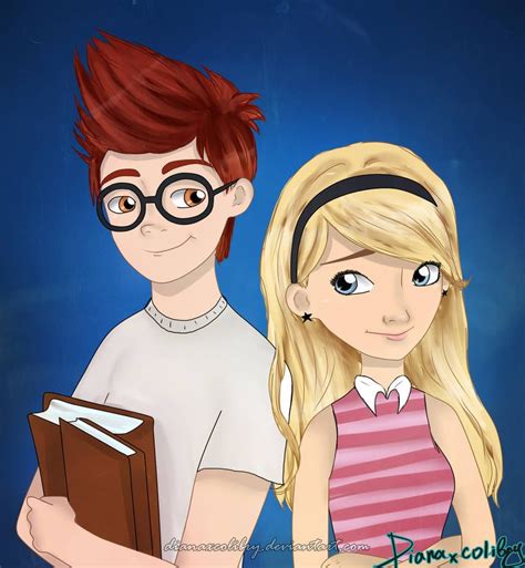 Mr Peabody And Sherman Sherman And Penny Kiss